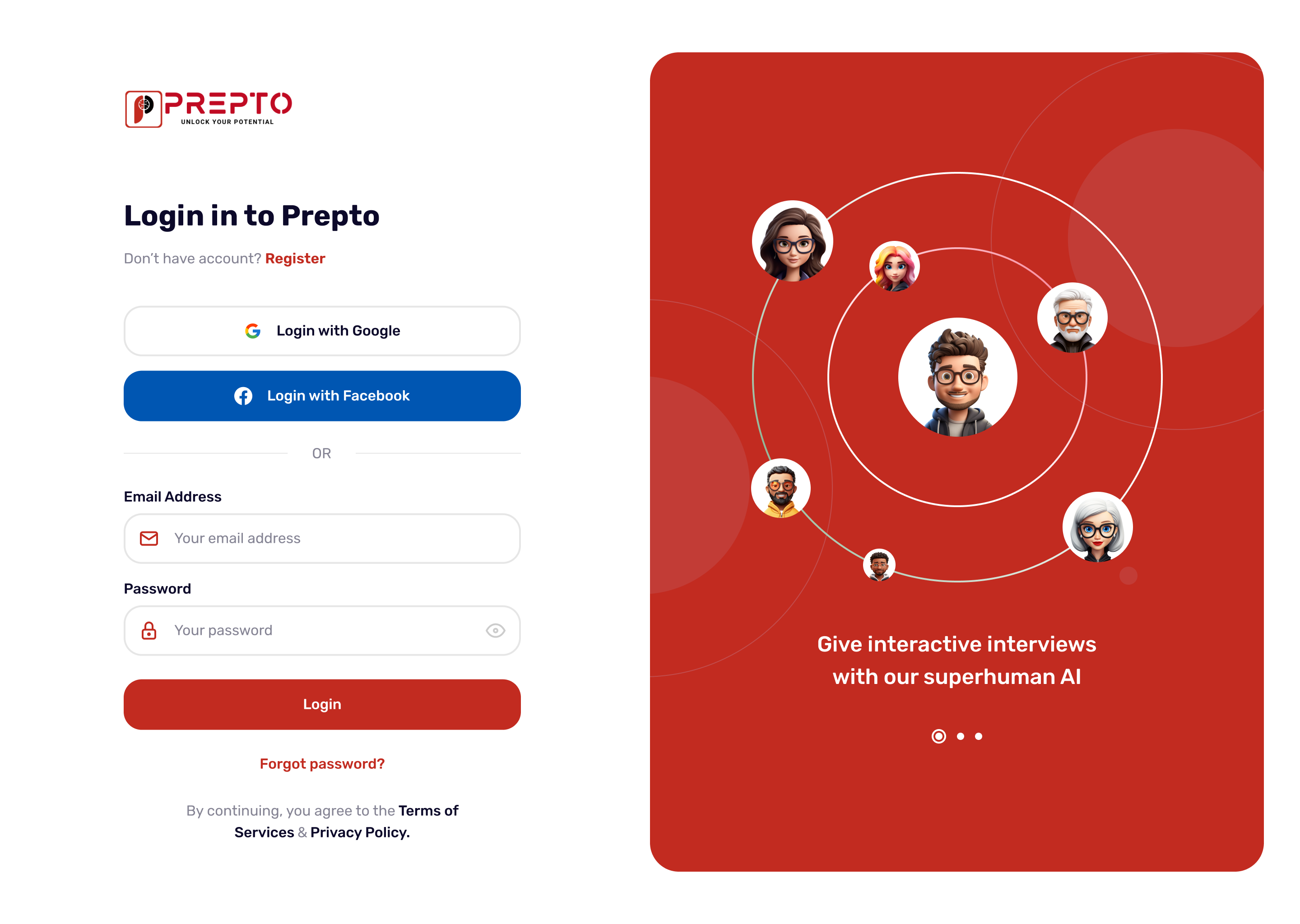 Prepto : Personified Superhuman Interviewer